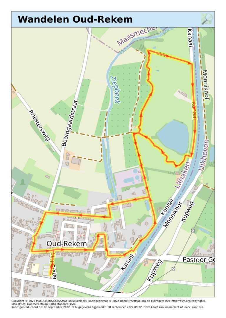 Oud-Rekem: wandelen bij het mooiste dorp van Vlaanderen